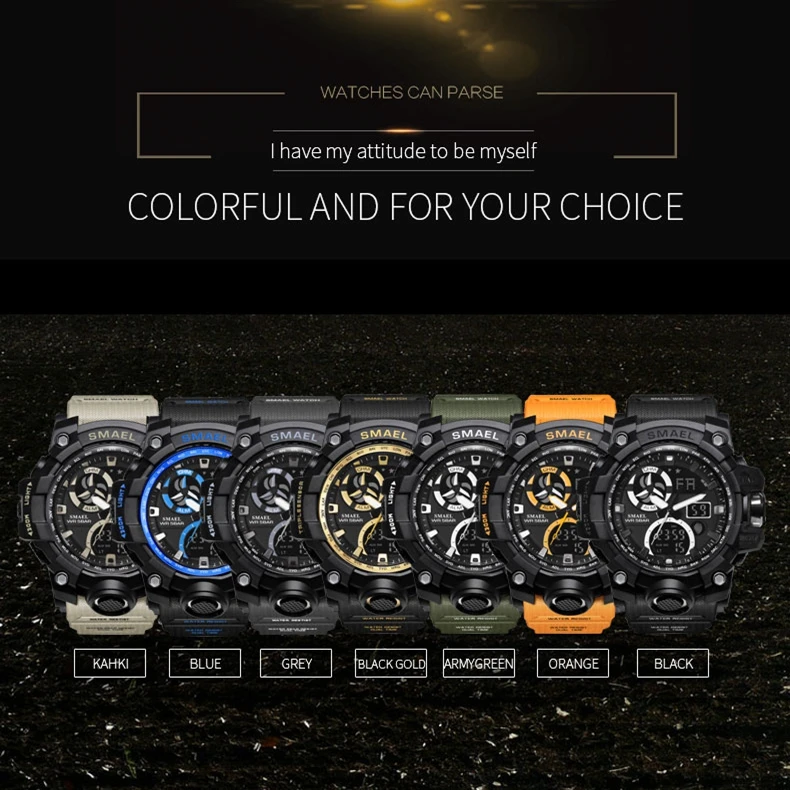 Army Watches Digital Backlight Relogio Masculino Alarm Watch Men ...