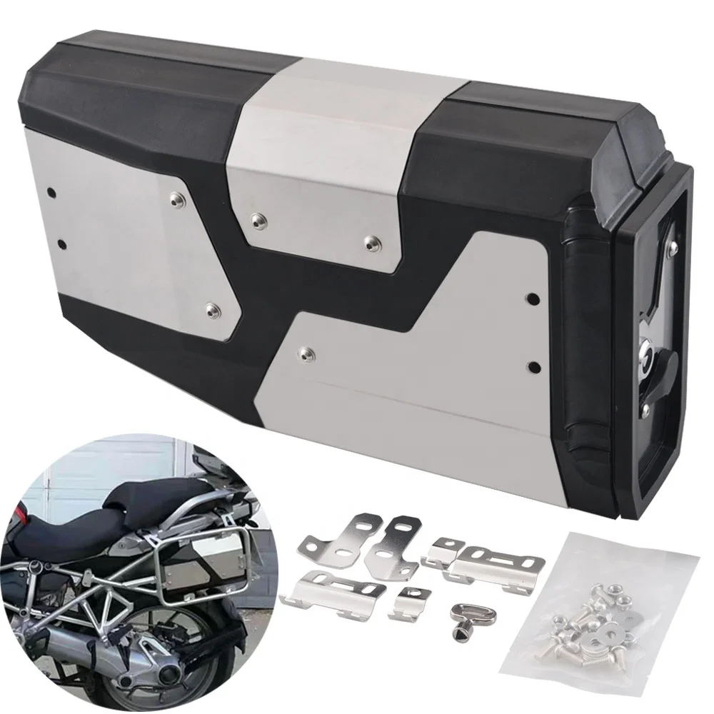 4.2l Stainless Tool Box Fit For Bmw R1200gs R1250gs Lc Adventure Left ...