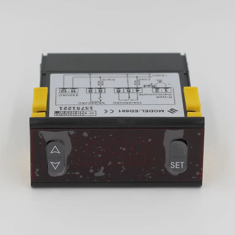 Ed681 12 Volt Temperature Controller Thermocouple Bakery Oven ...