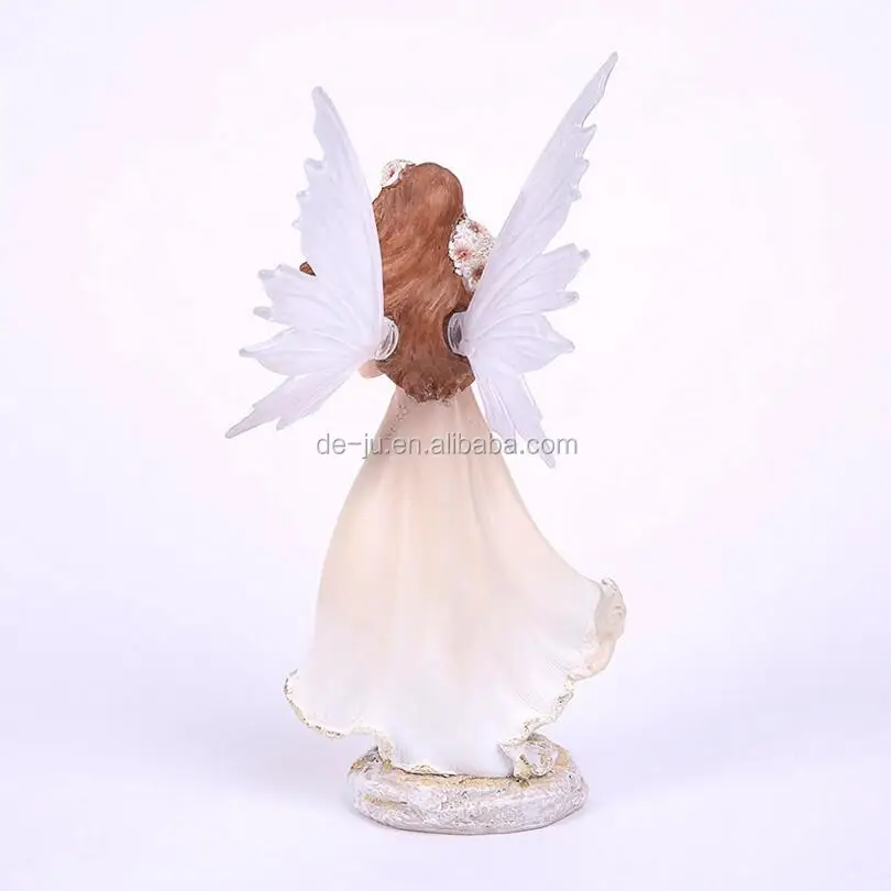 Home Decoration Lovely Resin Angel Statue - Buy Resin Angel Statue ...