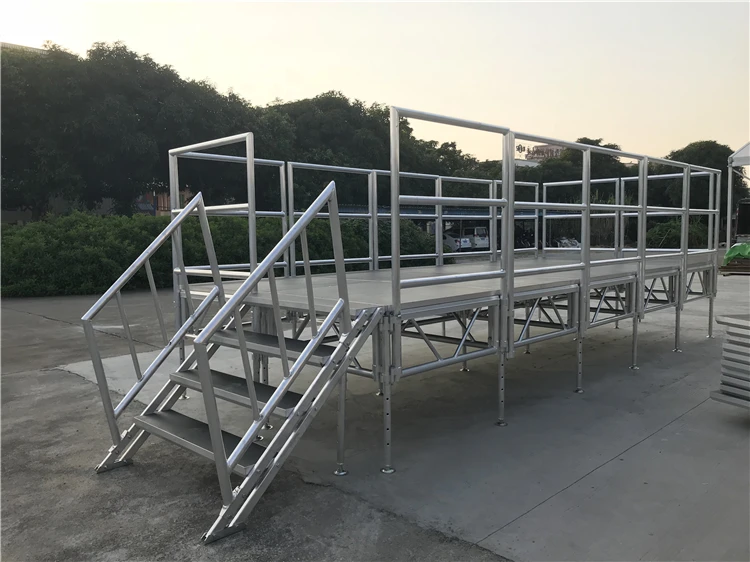 Luxury Wedding Glass Stage Platform,Aluminium Transparent Plexiglass ...