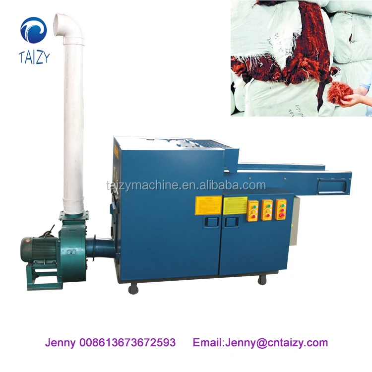 Cloth Cotton Fibre Textile Waste Cutting Shredding Machine - Buy Waste ...