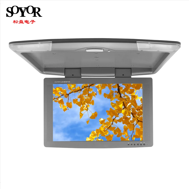 19 22inch Bus Flip Down Roof Mounted Bus Tv Monitor 12v 24v With Ir,Fm ...