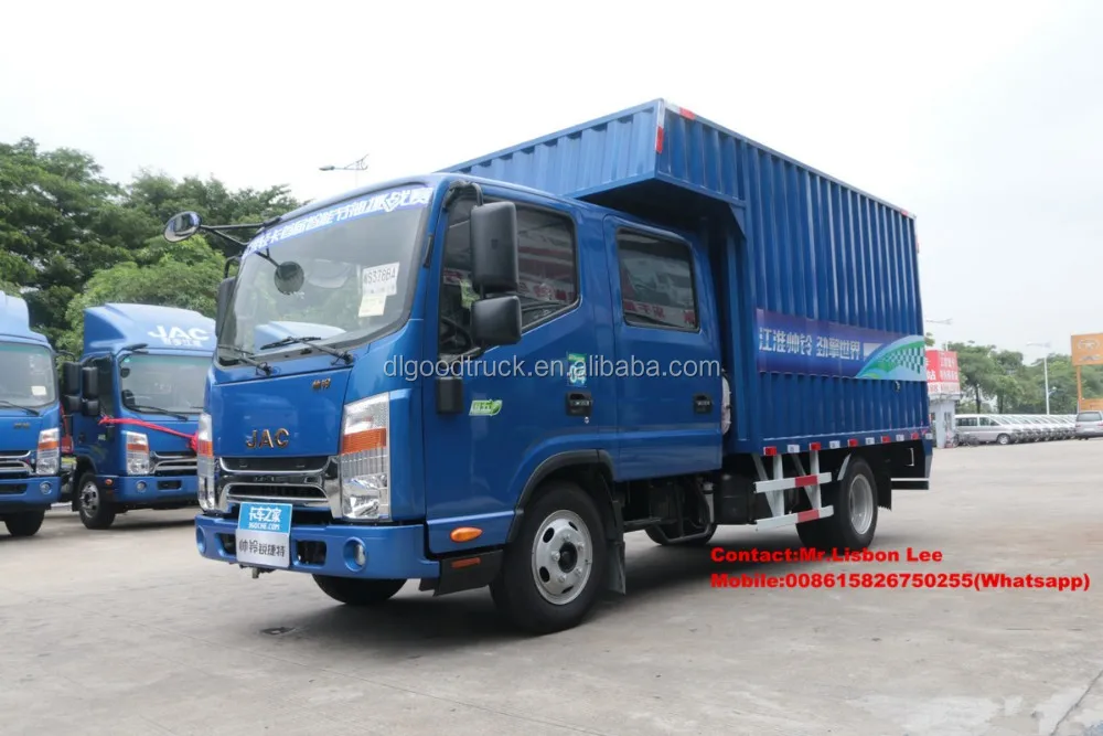 Jac Double Rows Cabin Van Truck With Good Price For Sale ...