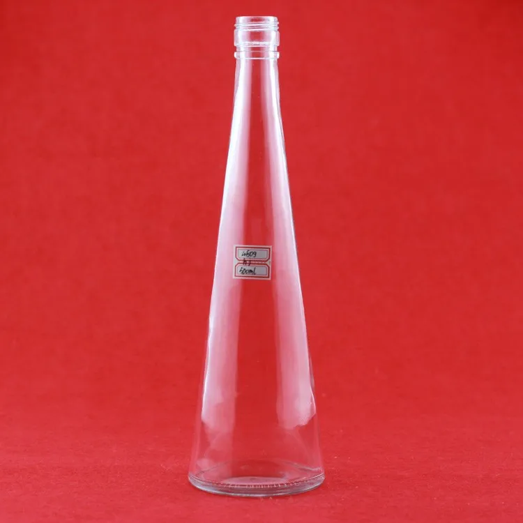 Wholesale 400ml 300ml Bottle Triangle Juice Bottle 500ml Glass Bottle ...