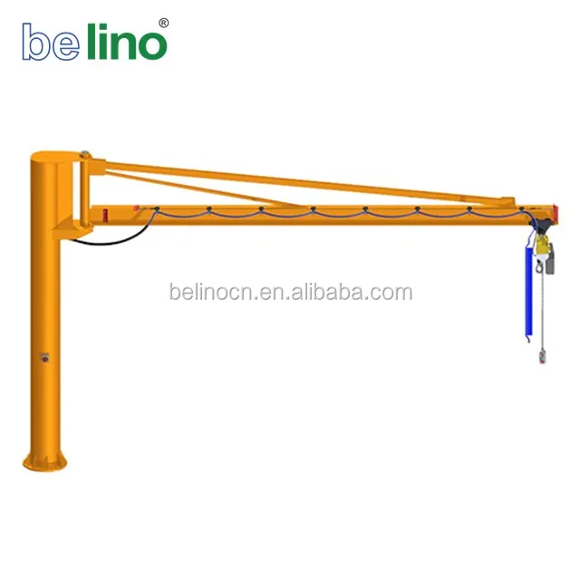 1ton Industrial Jib Crane - 360 Degree Rotation & 1 Year Warranty