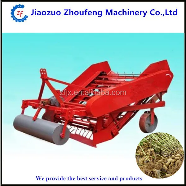 Diesel Engine Running Small Model Root Crops Harvester ( 0086 ...