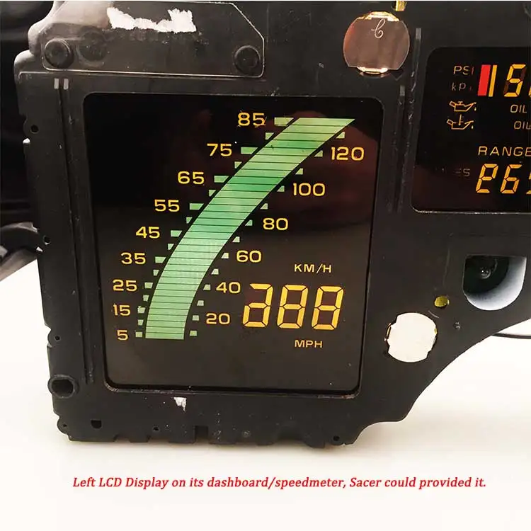 Digital Dash Gauge Instrument Cluster Led For Chevrolet Speedometer ...