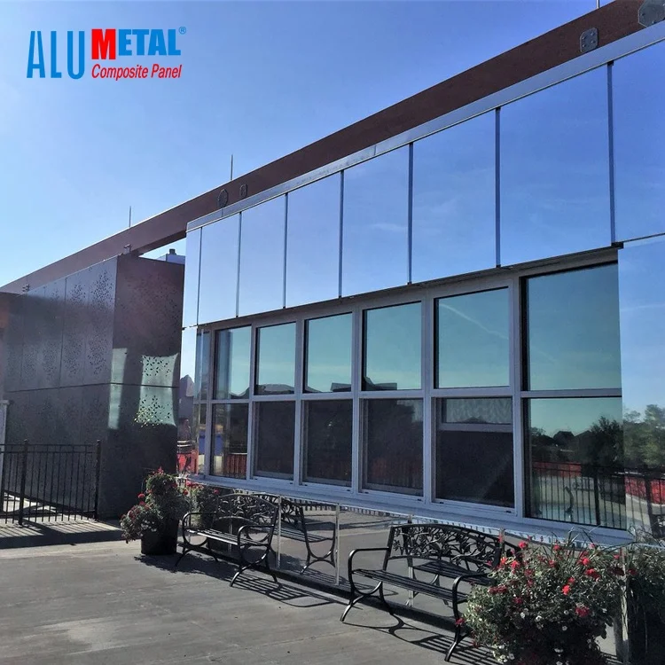 Alucobond Gold Mirror Acp Aluminium Anodized Sheet - Buy Alucobond Gold ...