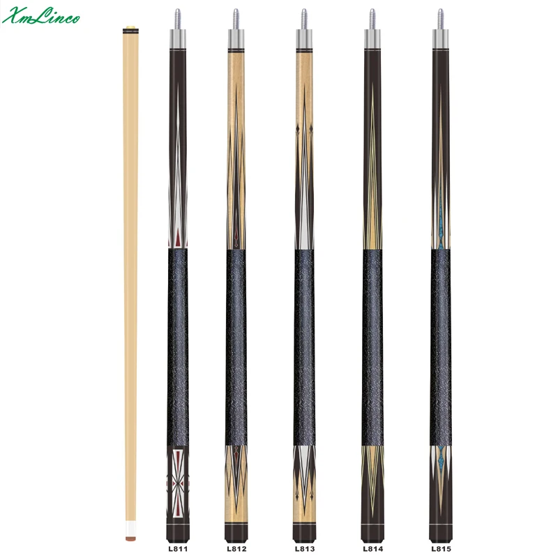 Maple Wood 1/2 Radial Pins Joint With Ireland Linen Grip Billiard Pool ...