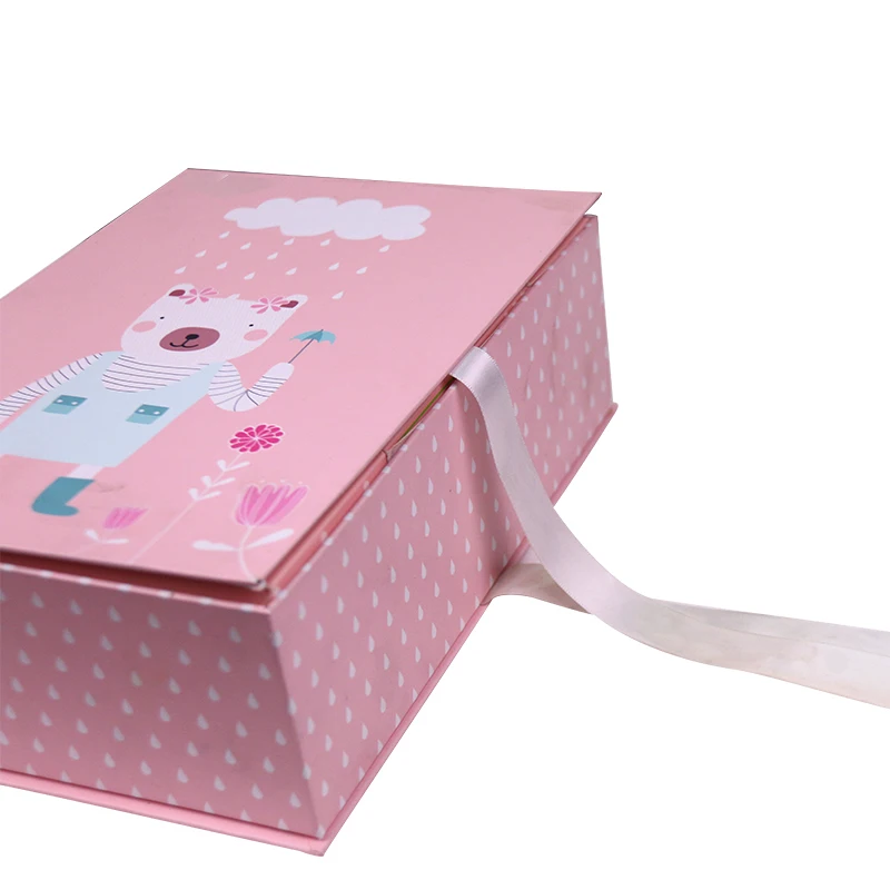 Custom Logo Printed Pink Baby Set Gift Box,Newborn Baby Clothing Infant ...