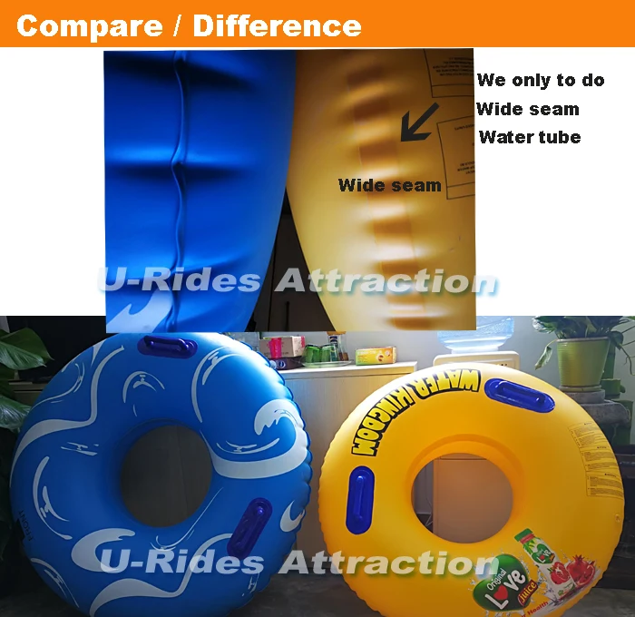 42 Inch 0.8mm Pure Pvc Inflatable Water Tube For Lazy River - Buy Zebec ...