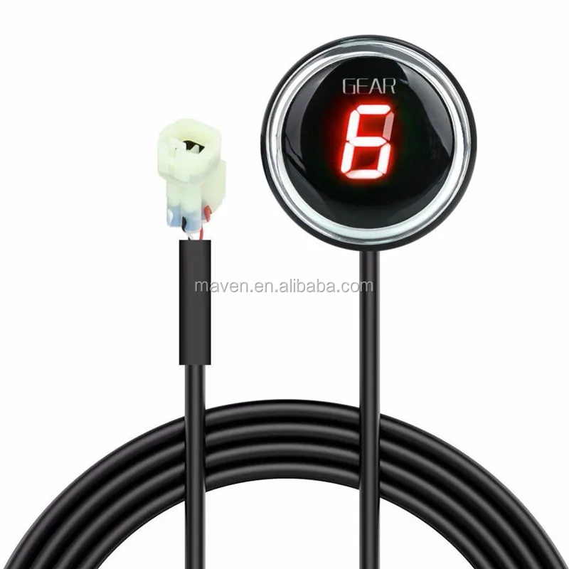 1-6 Speed Led Digital Motorcycle Gear Indicator For Kawasaki Versys 650 ...