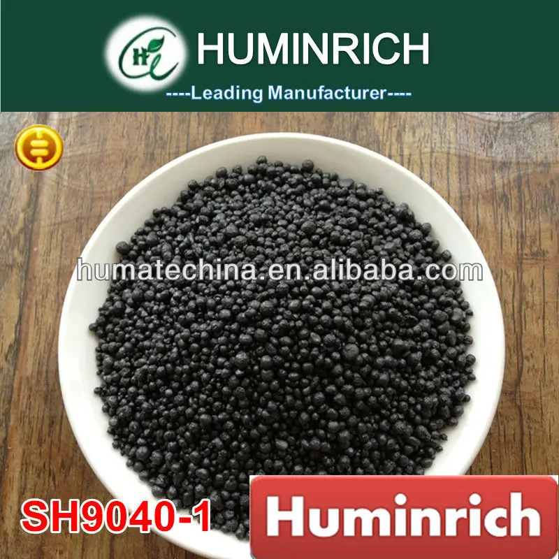 Huminrich Shenyang Blackgold Humate Pearl Black Urea Fertilizer