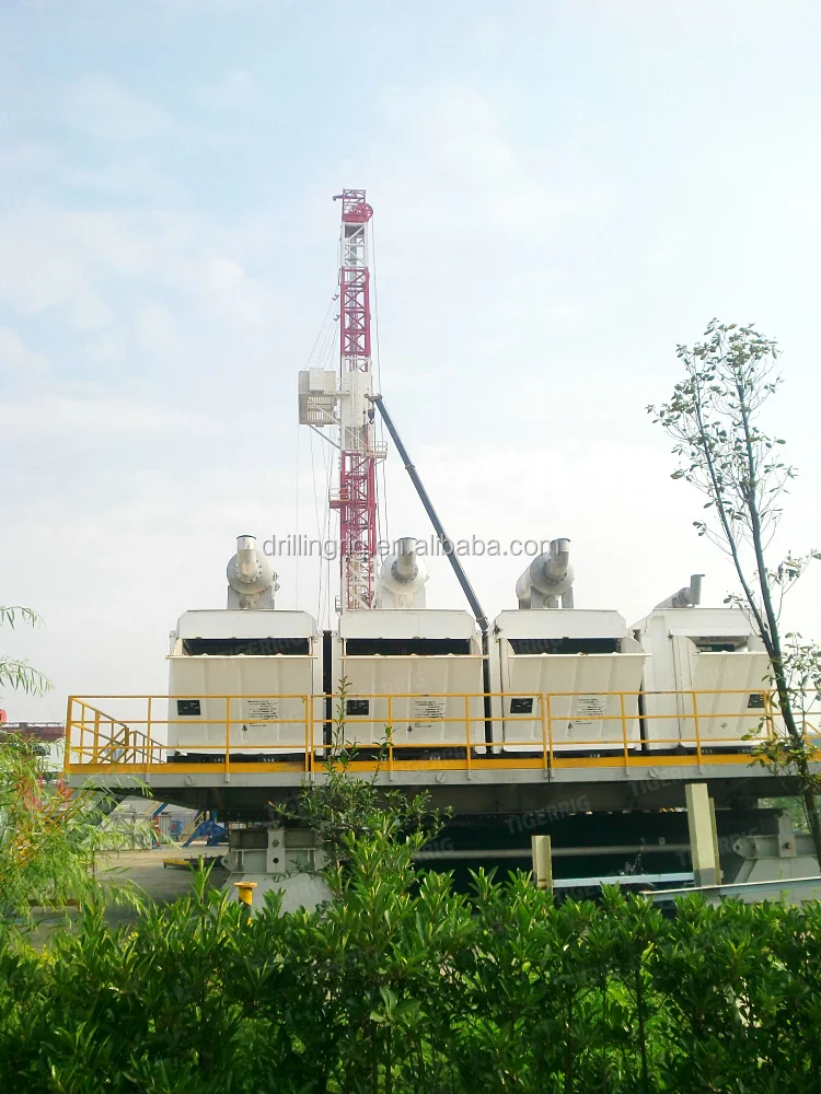 Tiger Rig ZJ70DBS Electric Skid-Mounted Drilling Rig Machine - OEM