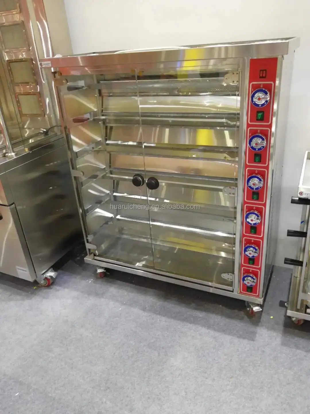 Fast Food Restaurant Heavy Duty Rotisserie Oven for Chicken