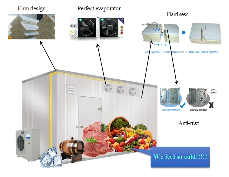 Mini Cool Storage Room - 25ton Capacity, Competitive Price