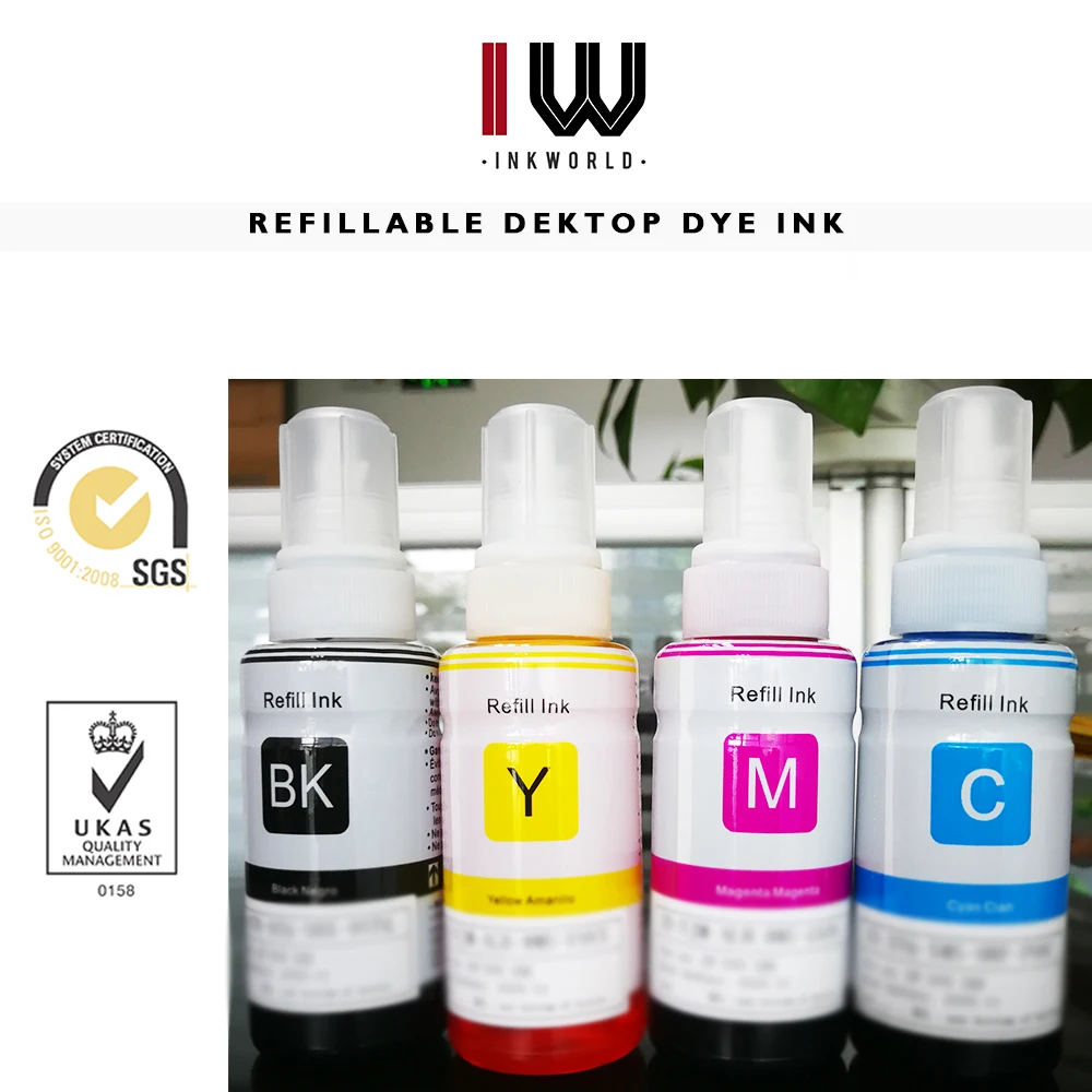 High Quality 504 Ink For Epson 504 Printer Ink L6161 L6171 L6191 Dye ...