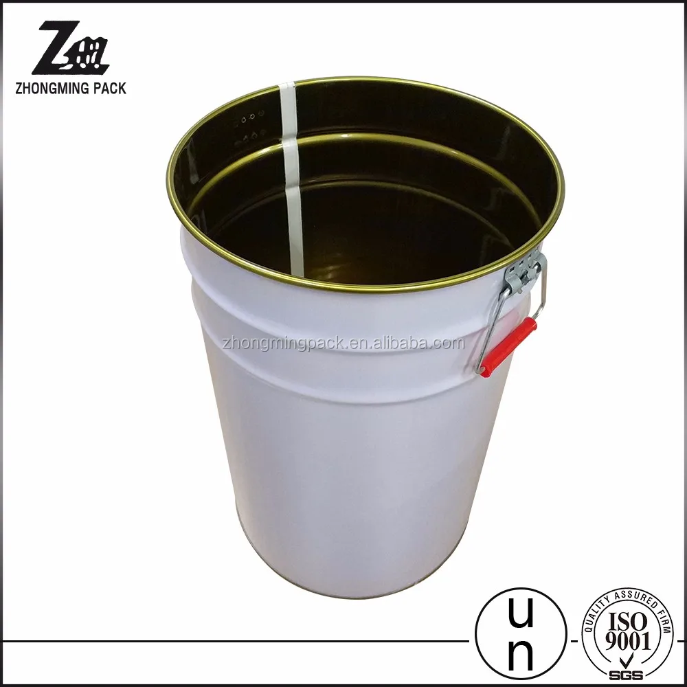 50 Liter Tin Pail/drum Metal Paint Bucket Conical Iron Drum - Buy 50 ...