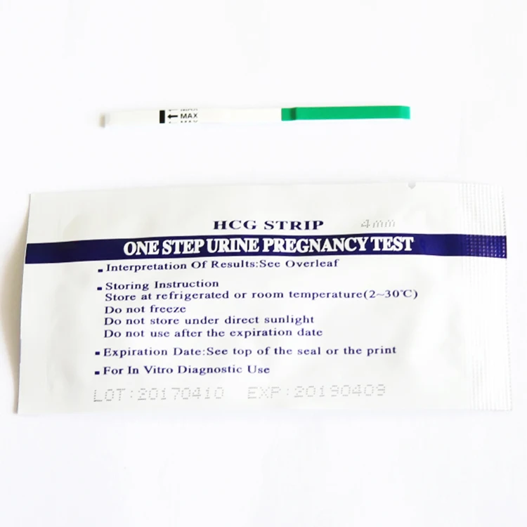 One Step Urine Pregnancy Hcg Test Cassette Medical Supplies - Buy One ...