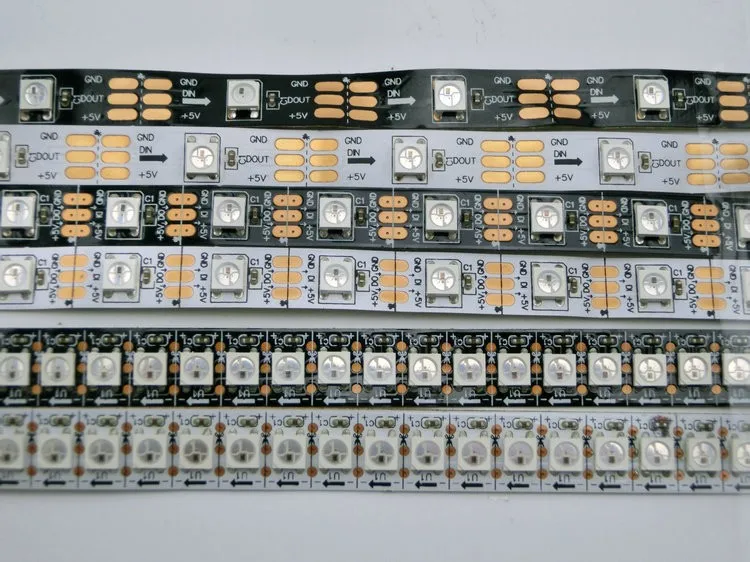 Ws2812b Pre-soldered Leds With Transparent Wire 5v Ws2812 Ic Built-in ...