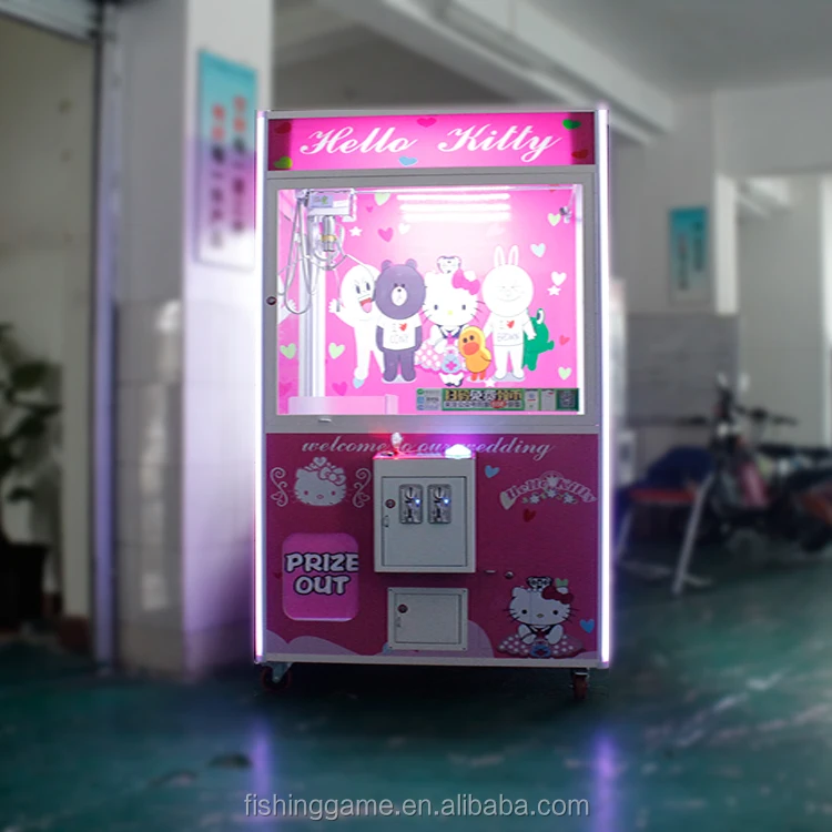Super Large Claw Hello Kitty Bulk Arcade Claw Crane Toys Vending ...