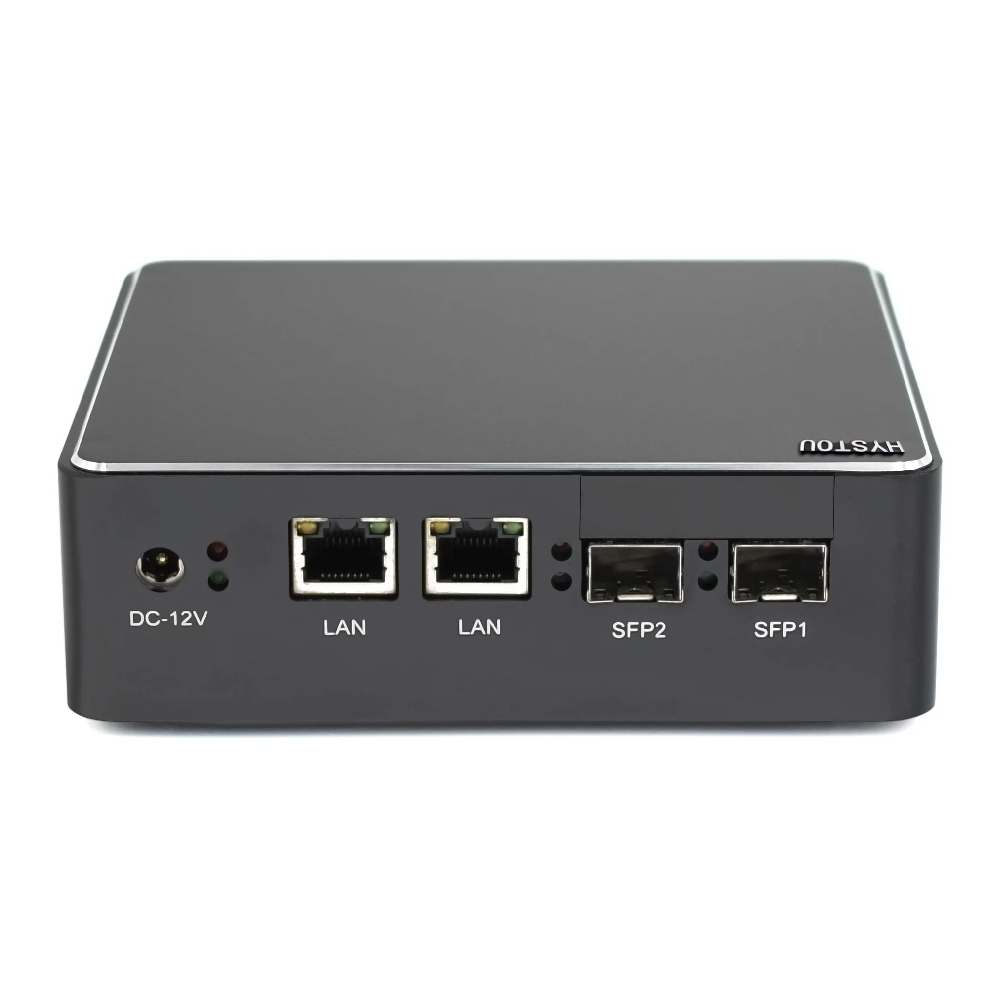 2018 Hystou Mini Pc Model H1-j1900 With 2 Fiber Gigabit Ethernet 2 1000mbps Rj45 Lan Pcie Port ...