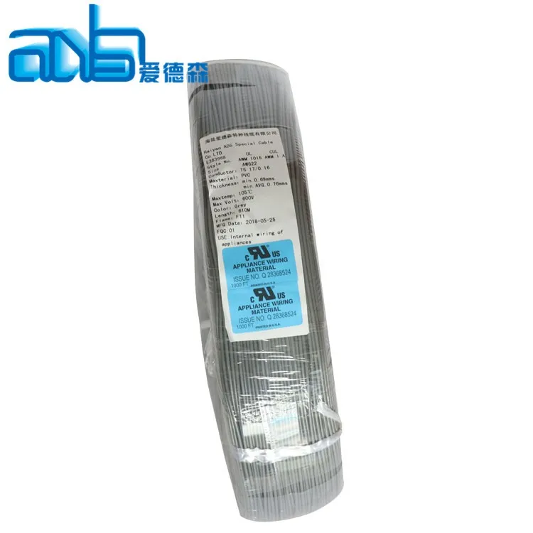 Awm 1015 Ul Listed Wire Vw-1 18awg - Buy Awm 1015 Wire Vw-1 18awg,Ul ...