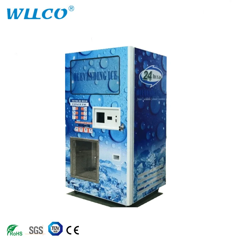 Coin Operated Commercial Ice Vending Machine - Buy Ice Vending Machine ...