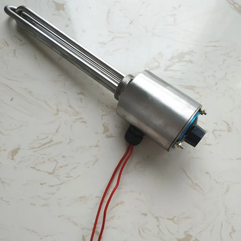 DC 48v 600w Incoloy800 Immersion Water Heater for Solar Tanks