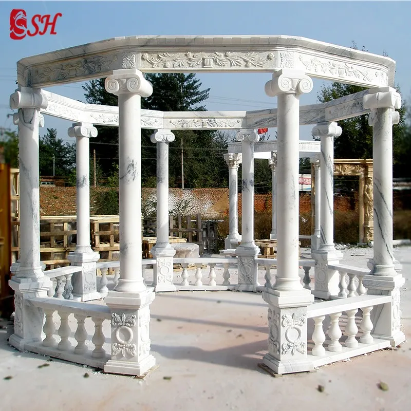 Shop Our Large Outdoor European Style Roman Gazebo for Sale