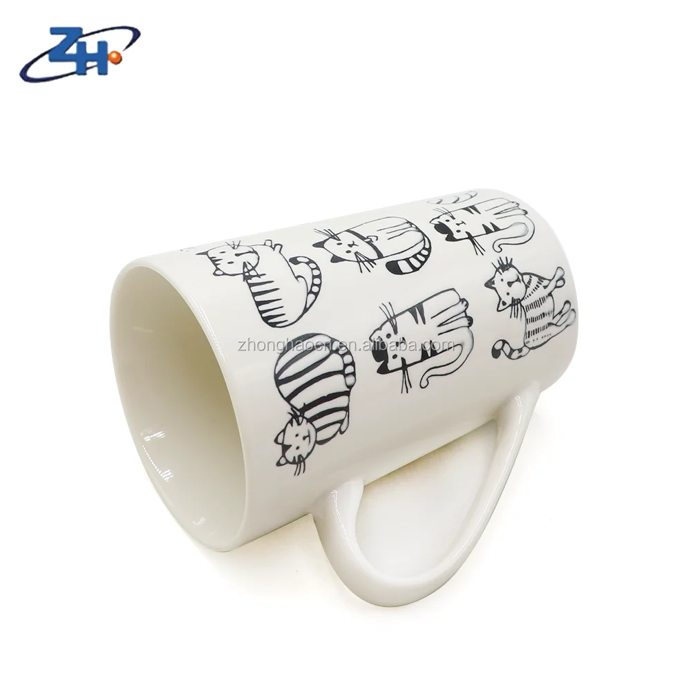 Custom Printed Cartoon Character Mugs - Daily Use Ceramic