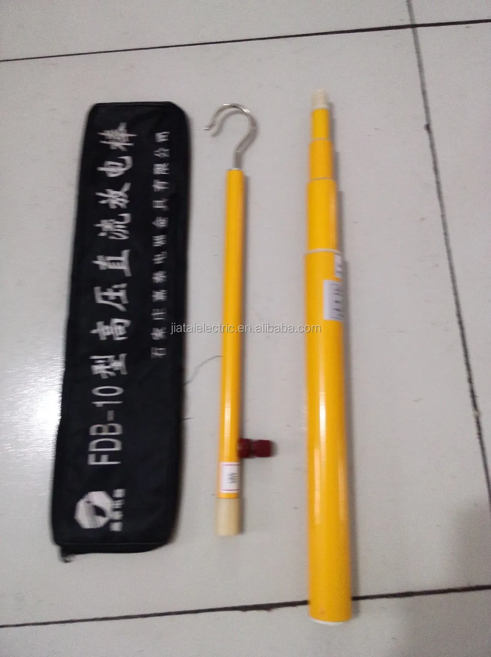 High Voltage Telescopic Measuring Stick - Fiberglass Material