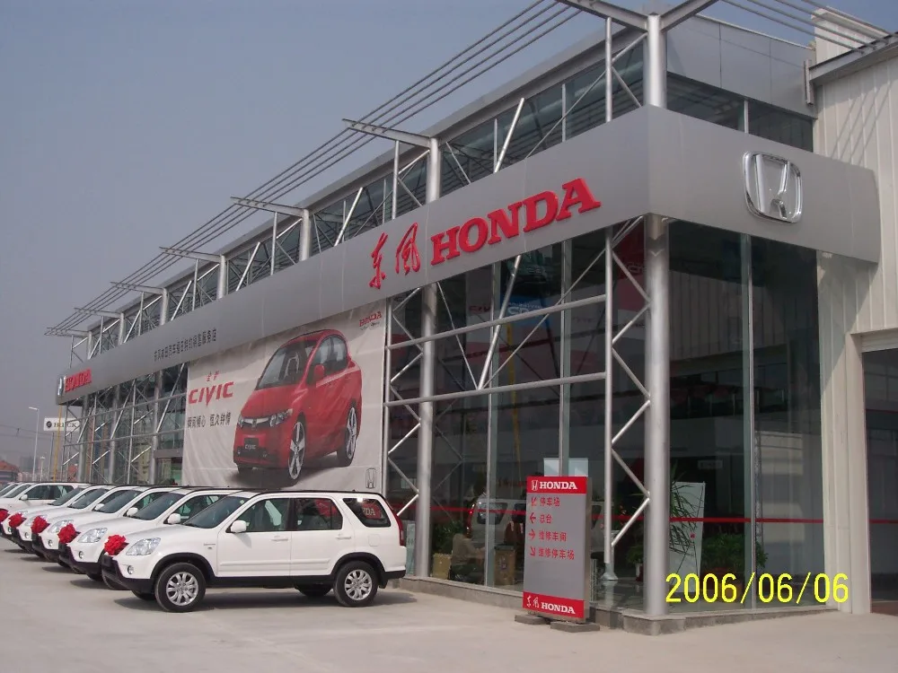 Structural Steel Frame Exhibition Hall Design - Q235B/Q345B