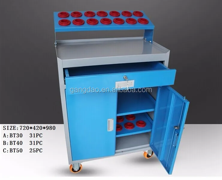 New Cnc Cutting Washing Laser Machine Tool Trolley For Cnc Bt30 Bt40 ...
