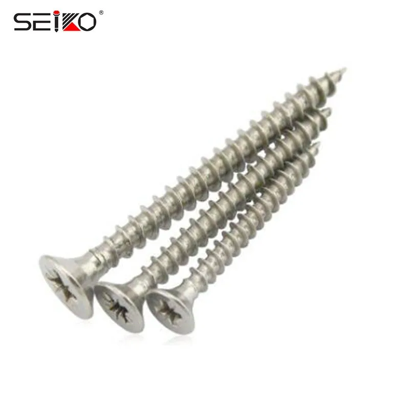 Stainless Steel Chipboard Wood Scew Self Tapping Chipboard Screw - Buy ...