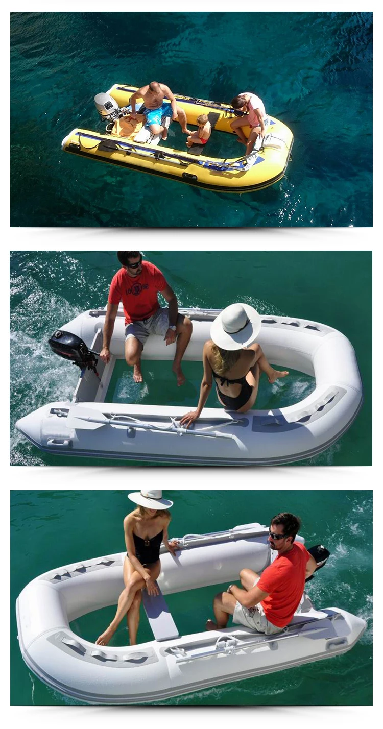 11 Ft Transparent Flat Bottom Inflatable Rib Boat Tf-330 - Buy ...
