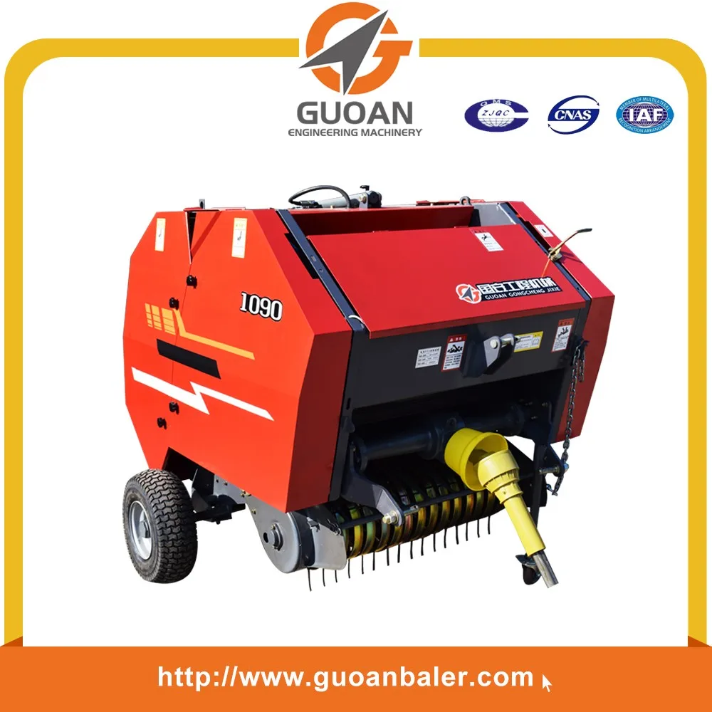Atv Pine Straw Grass Roll Mini Round Hay Baler Machine For Sale - Buy ...