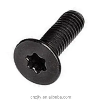 Countersunk Head Star Socket Machine Screws With Black Plated Bolts ...