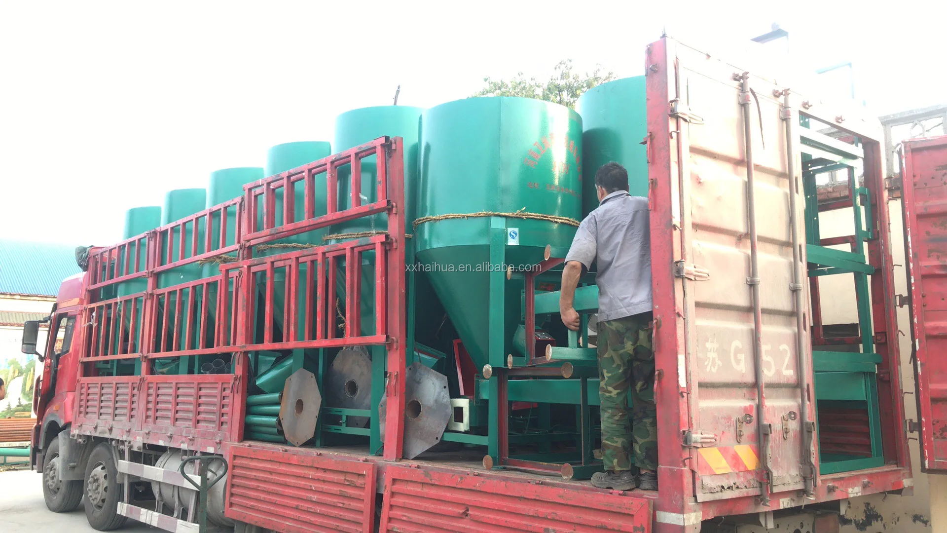 Cow Sheep Paddy Straw Cutting Grass Hay Corn Maize Silage Wheat Stalk ...