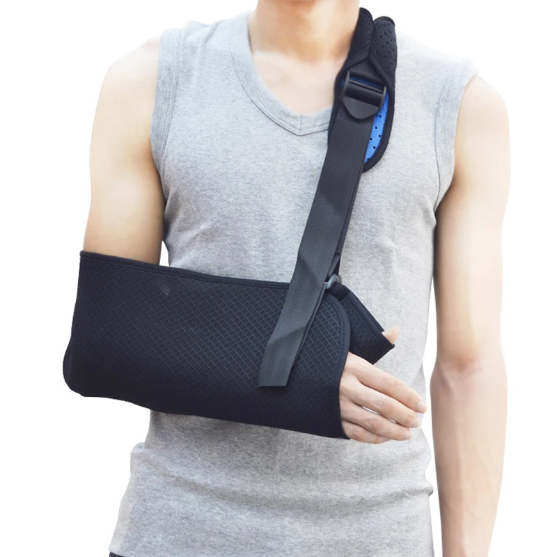 Support Shoulder Belt Breathable Medical Arm Sling Support Brace Wrist ...