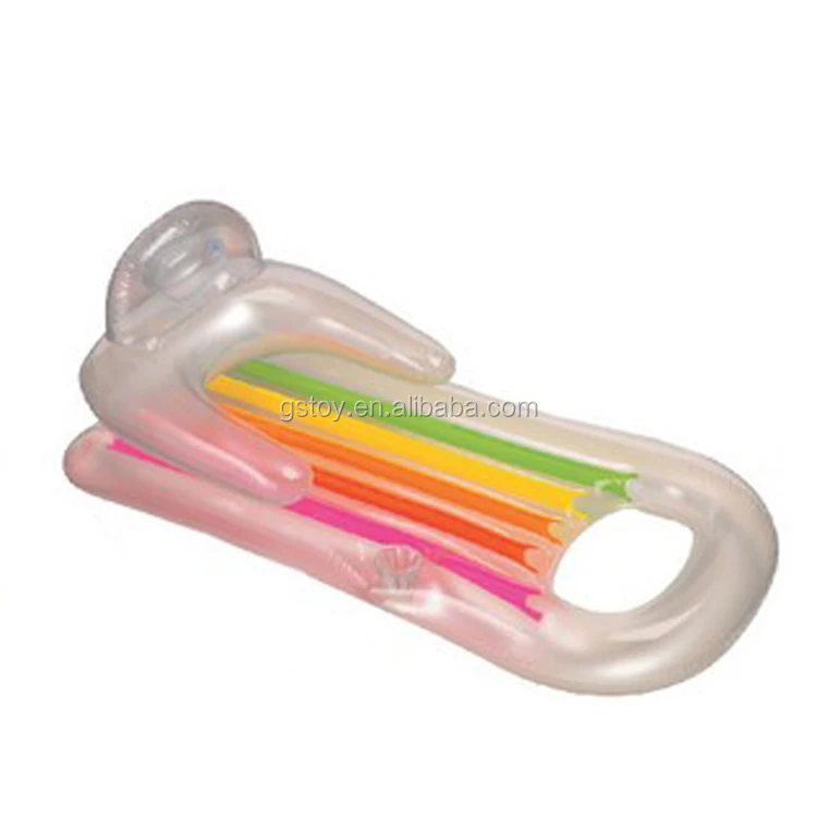 PVC Inflatable Pool Floats for Adults and Kids Inflatable Single Size ...