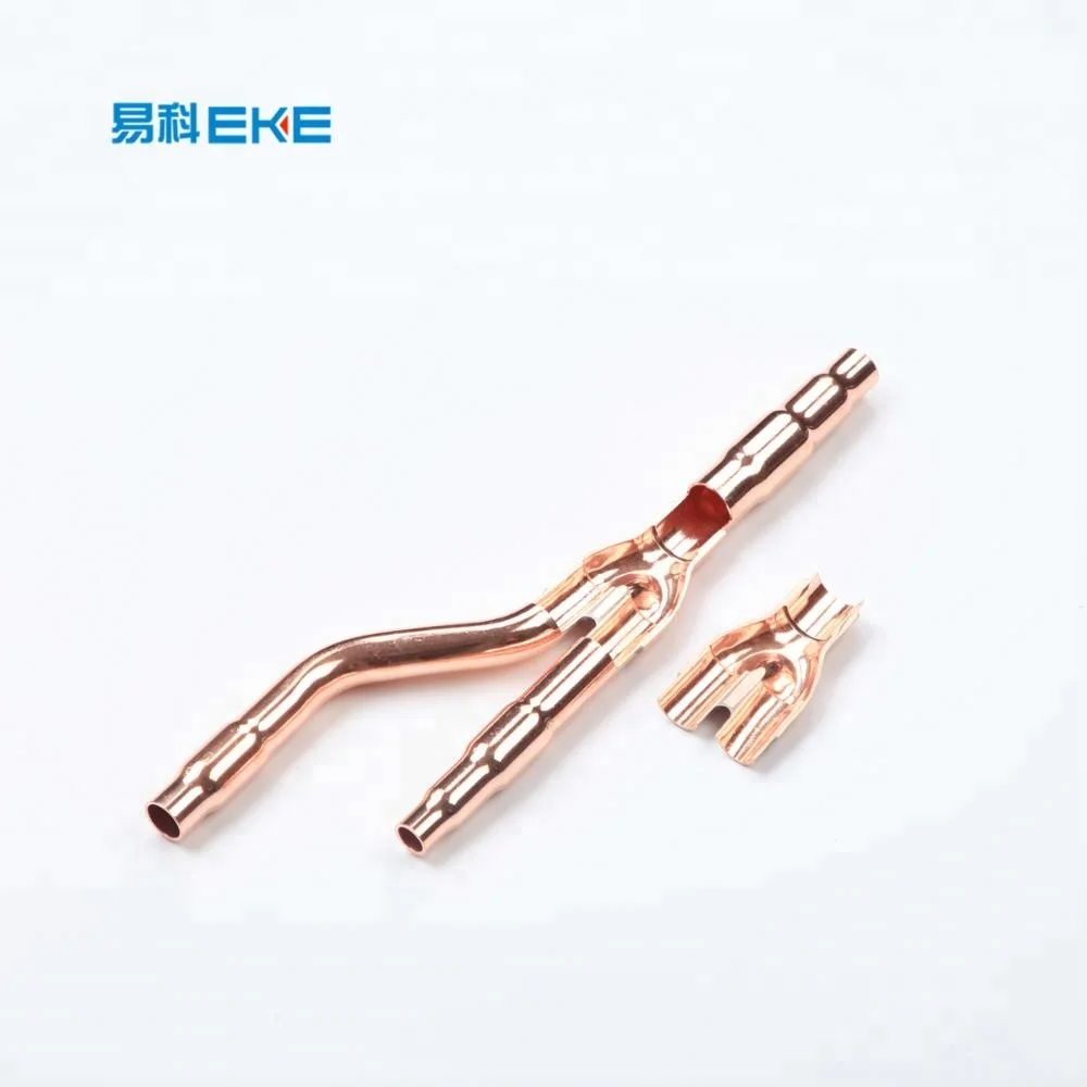 Copper Cross Tee for Air Conditioner - Reliable Performance