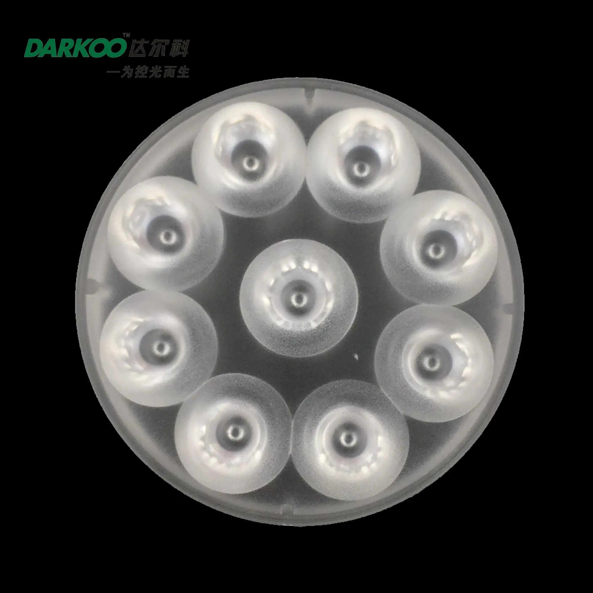 Pmma Material Clear Oem Acrylic Round Led Flood Lens Magnifier Lens ...