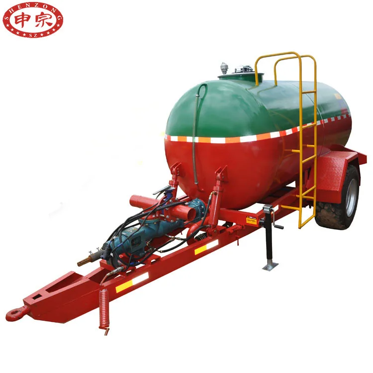 Tractor Towed Agriculture Sprayer Sewage Dung Tanker Transport Trailer ...