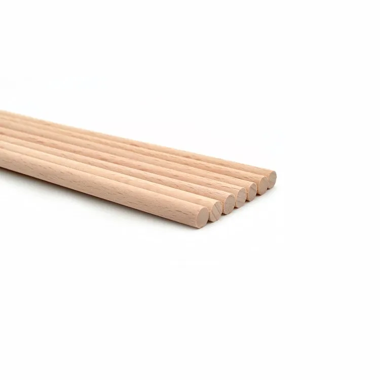 Custom Wooden Dowel Craft Sticks,Beech Wood Dowels Wooden Round Rods ...