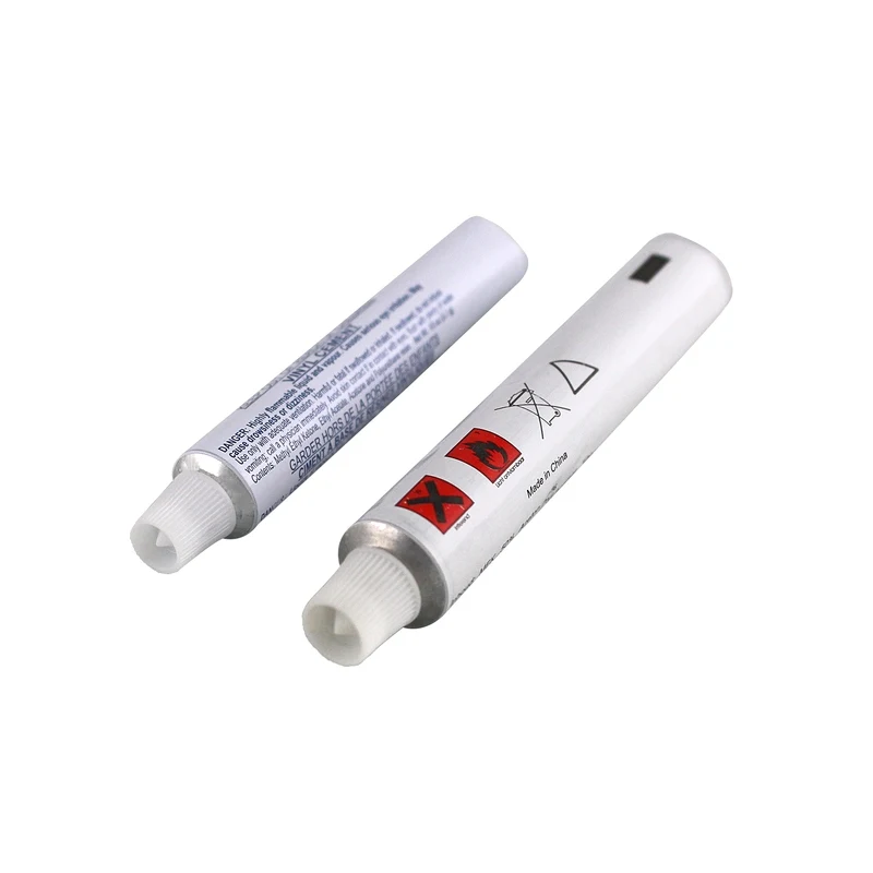Customized Aluminum Tube Packaging For Glue Adhesive Aluminum Paste ...