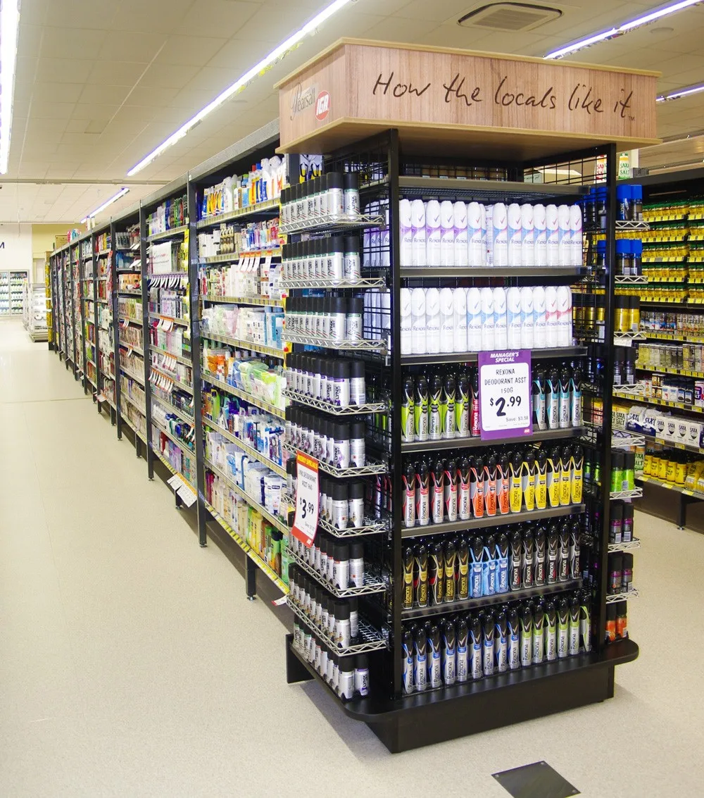 Supermarket & Store Display Equipment - Wire Shelving