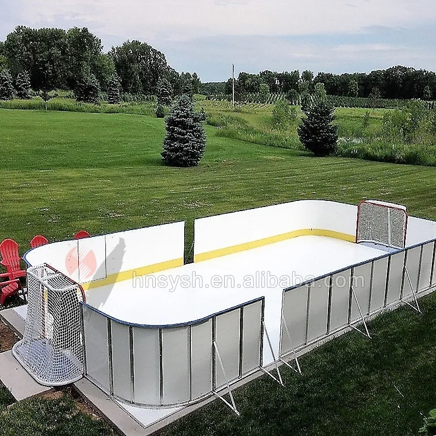Synthetic Ice Rink Hockey Shooting Pad/backyard Rink For Sale - Buy ...
