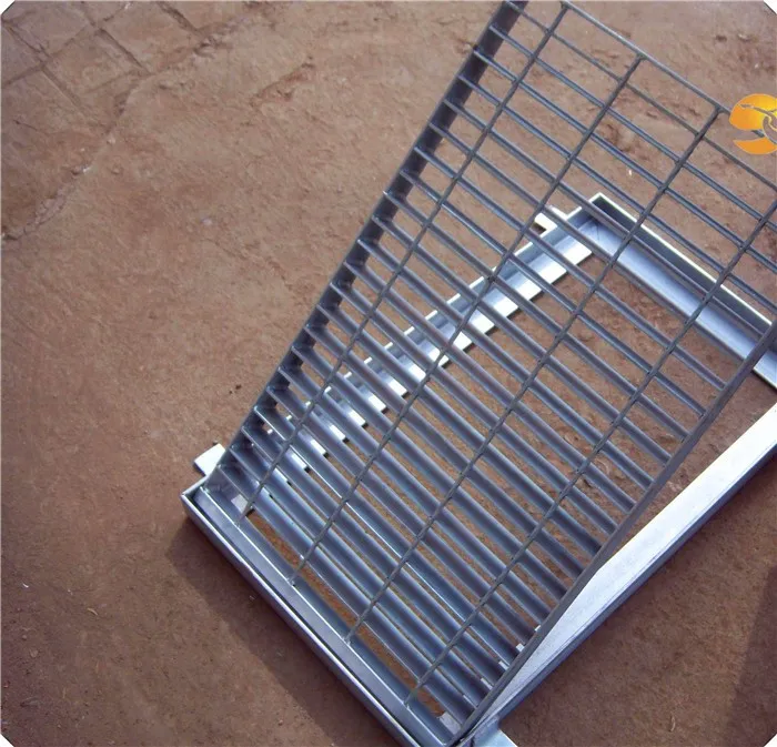 180 Degree Mid Steel Grate Hinge Type Drain Grating - Buy Drain Grating ...